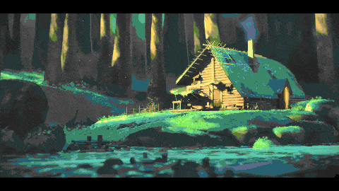 Stylized Background For Animation And 3D Projection - Blenderを使いスタイライズド ...